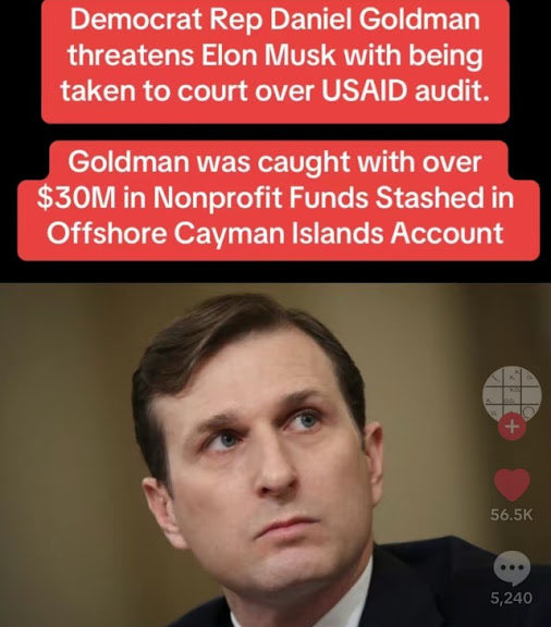 Democrat Rep. Daniel Goldman Threatens Elon Musk While Facing ...