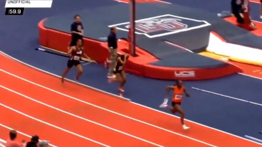 VIDEO: High School Track Runner Attacked with Baton During Relay Race ...